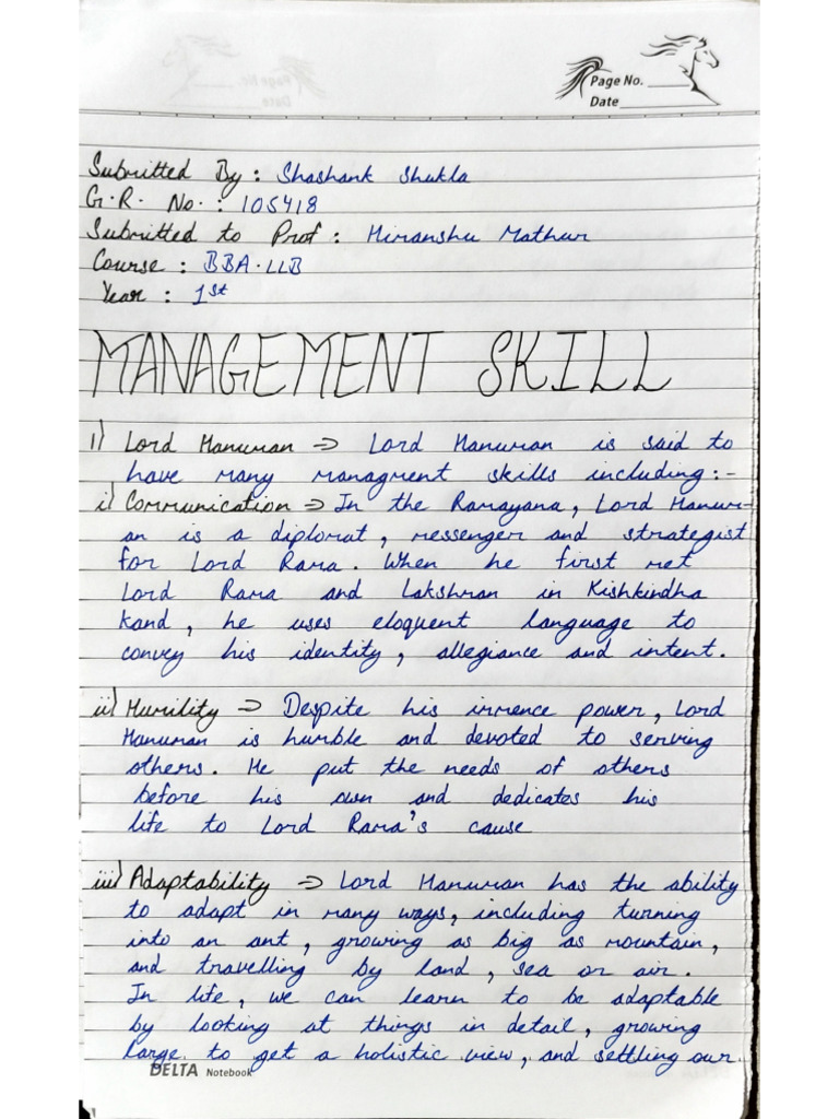 Management Skills | PDF