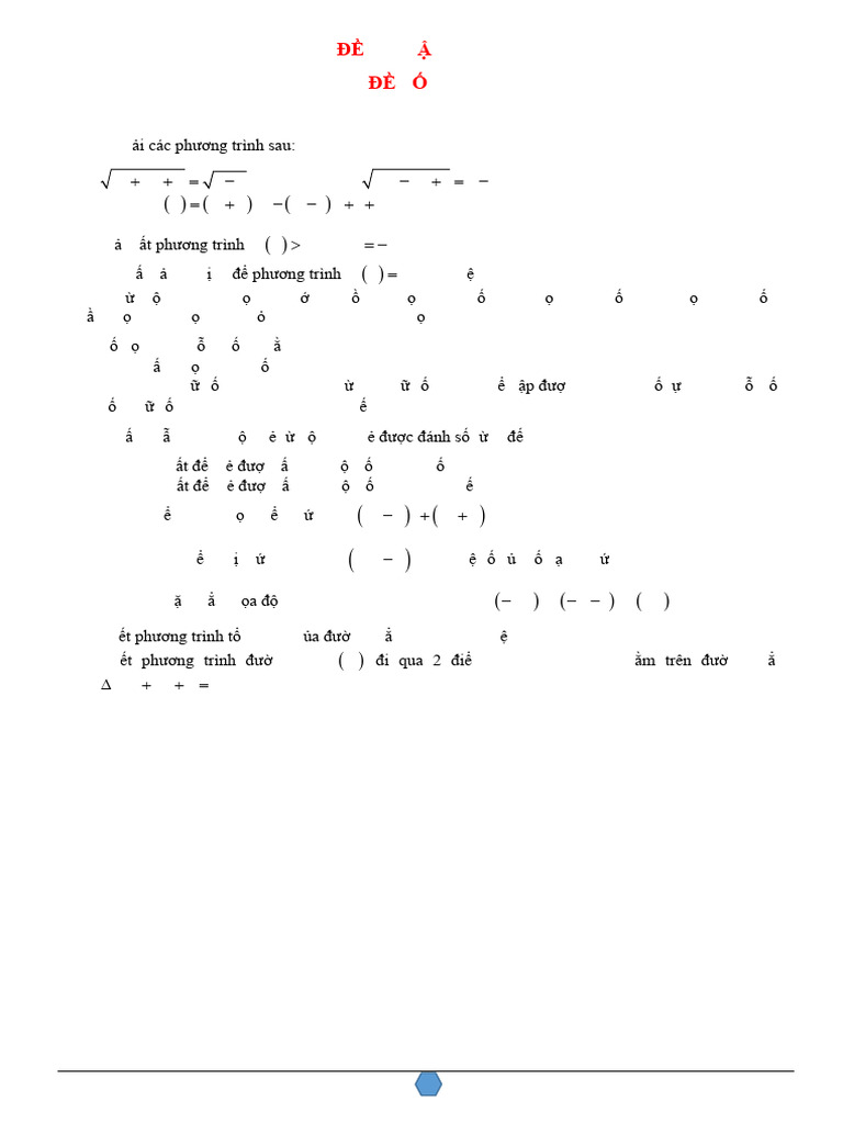 ĐỀ ÔN TẬP - CLC - 10A2 | PDF