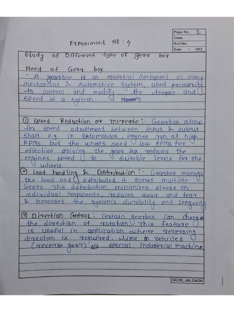 TOM II Experiment No 4 | PDF