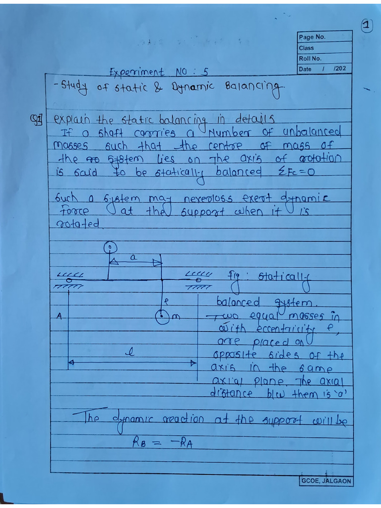 TOM-II Experiment No 5-1 | PDF