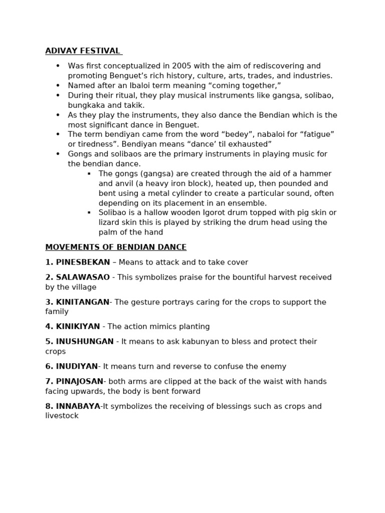 Adivay Festival Lecture | PDF