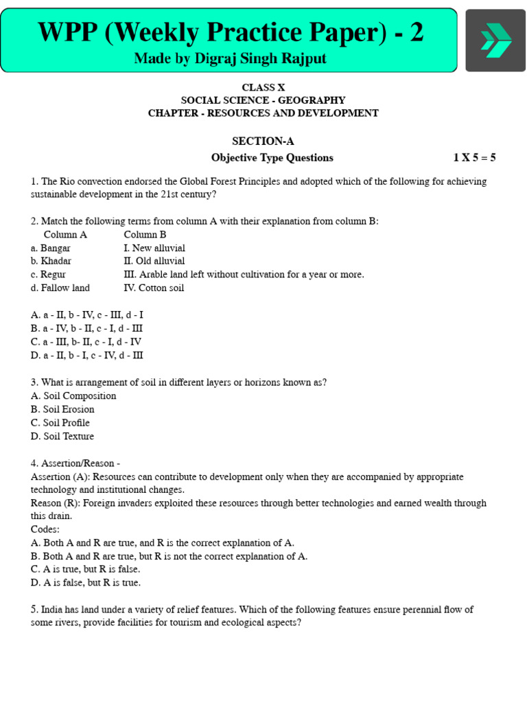 WPP _2 | PDF | Soil | Earth Sciences