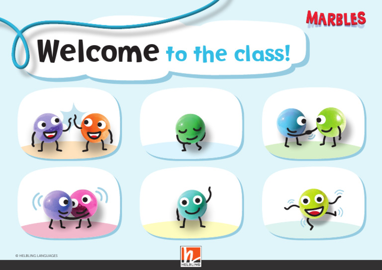 Marbles Welcome Poster A3 | PDF