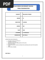 Grade 11 Religion Studies Revision Guide | PDF | Religious Pluralism ...