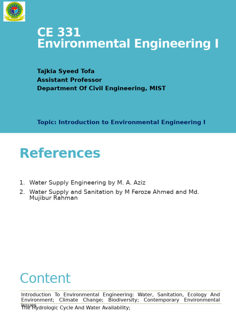 Lecture 1 Introduction | PDF | Science & Mathematics