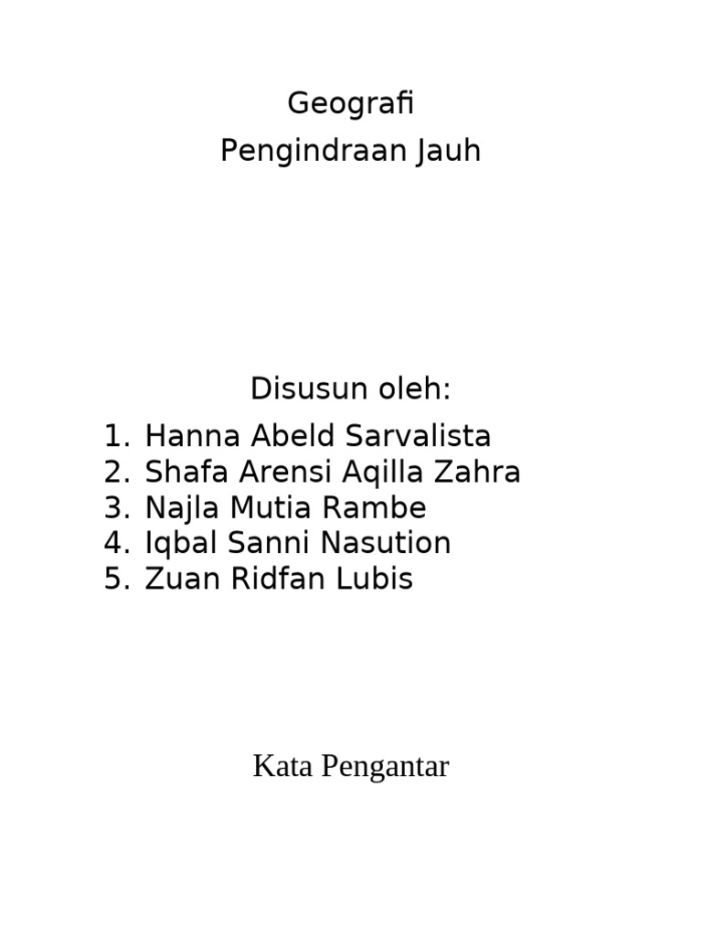 Geografi | PDF | Teknologi & Rekayasa