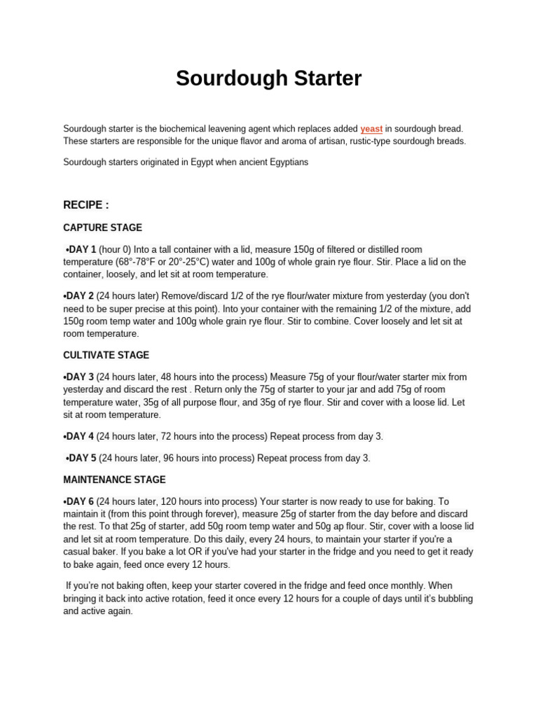 Sourdough Pdf Sourdough Breads