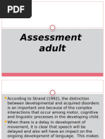 SSI-4 Fluency Report Template | PDF | Stuttering | Fluency