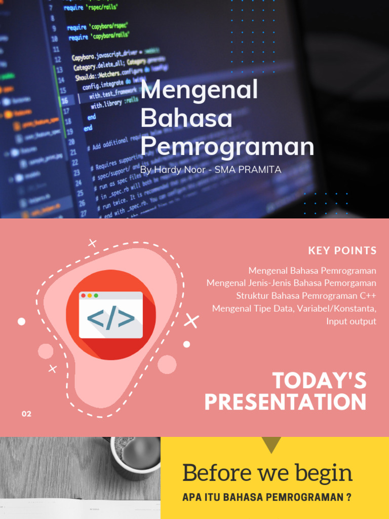 Mengenal Struktur Bahasa Pemrograman | PDF