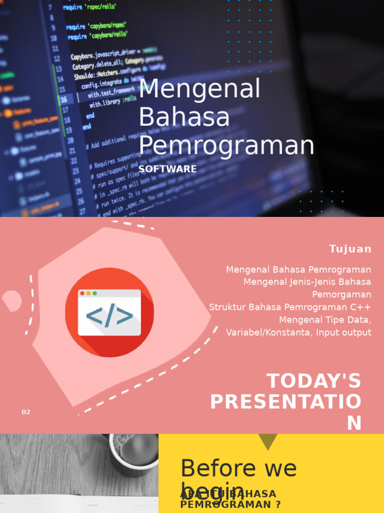 Mengenal Struktur Bahasa Pemrograman | PDF