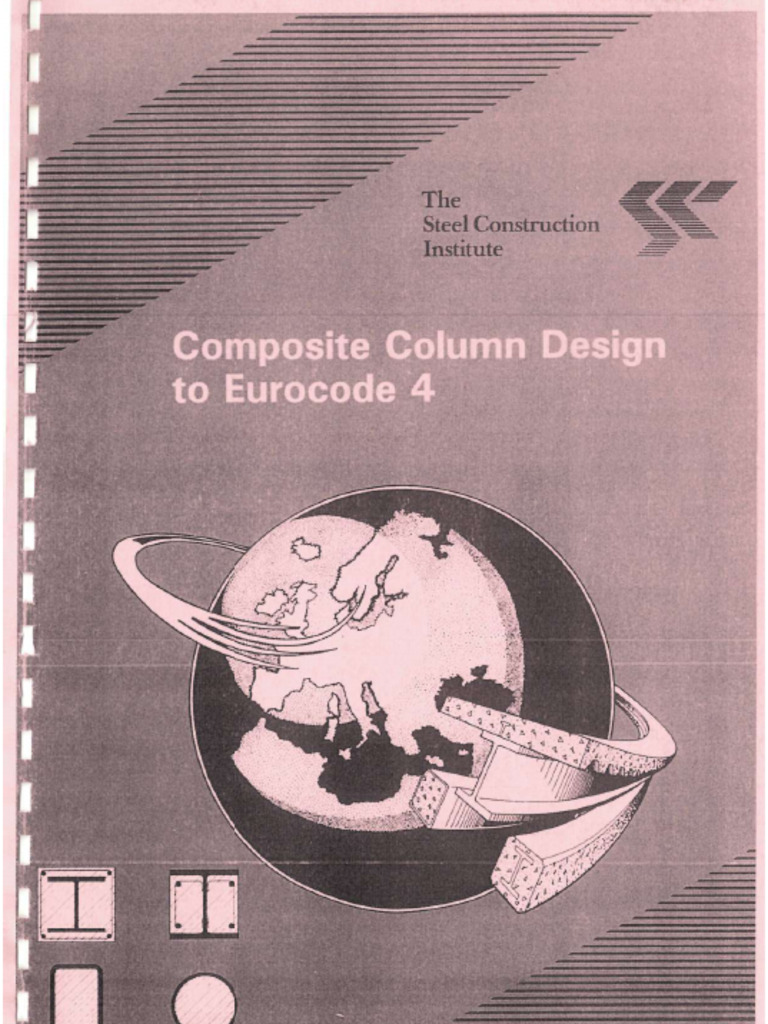 Composite Column Design To Eurocode-4 | PDF