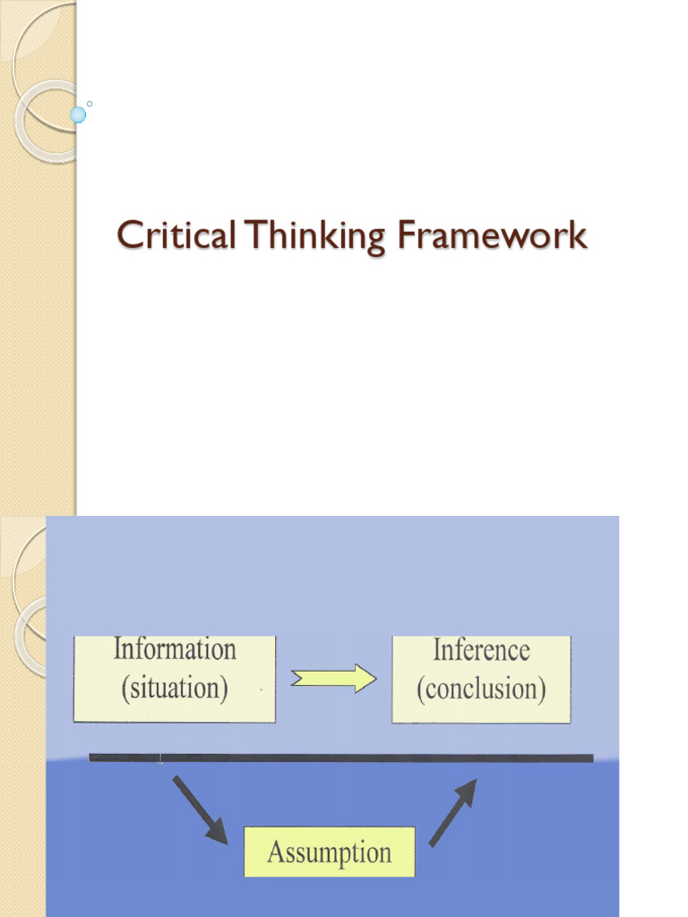 Ct Framework | PDF | Critical Thinking | Reason