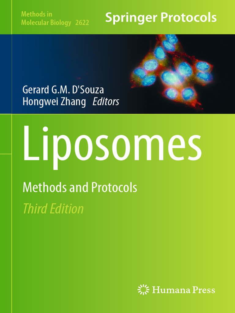 Protocolo Completo. Liposomes. Springer | PDF | Cell Membrane | Liposome