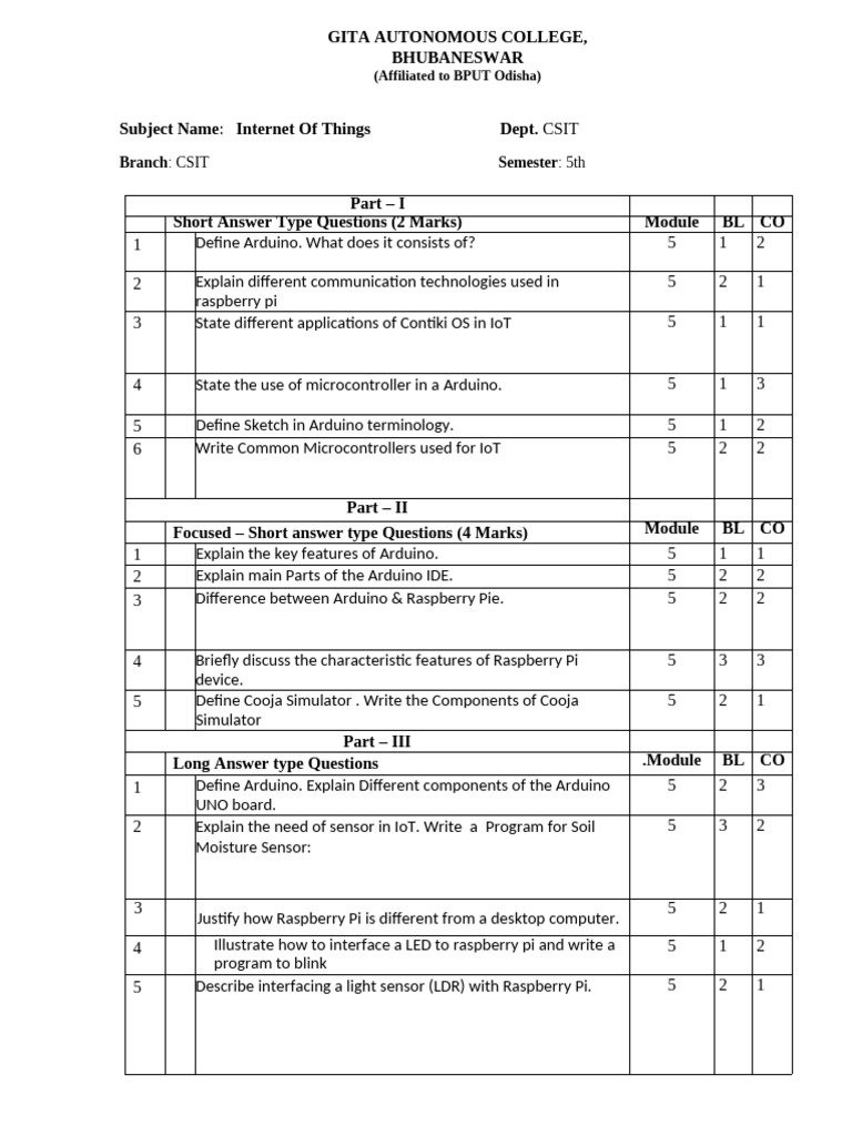 IOT Assignment 5 | PDF | Games & Activities | Computers