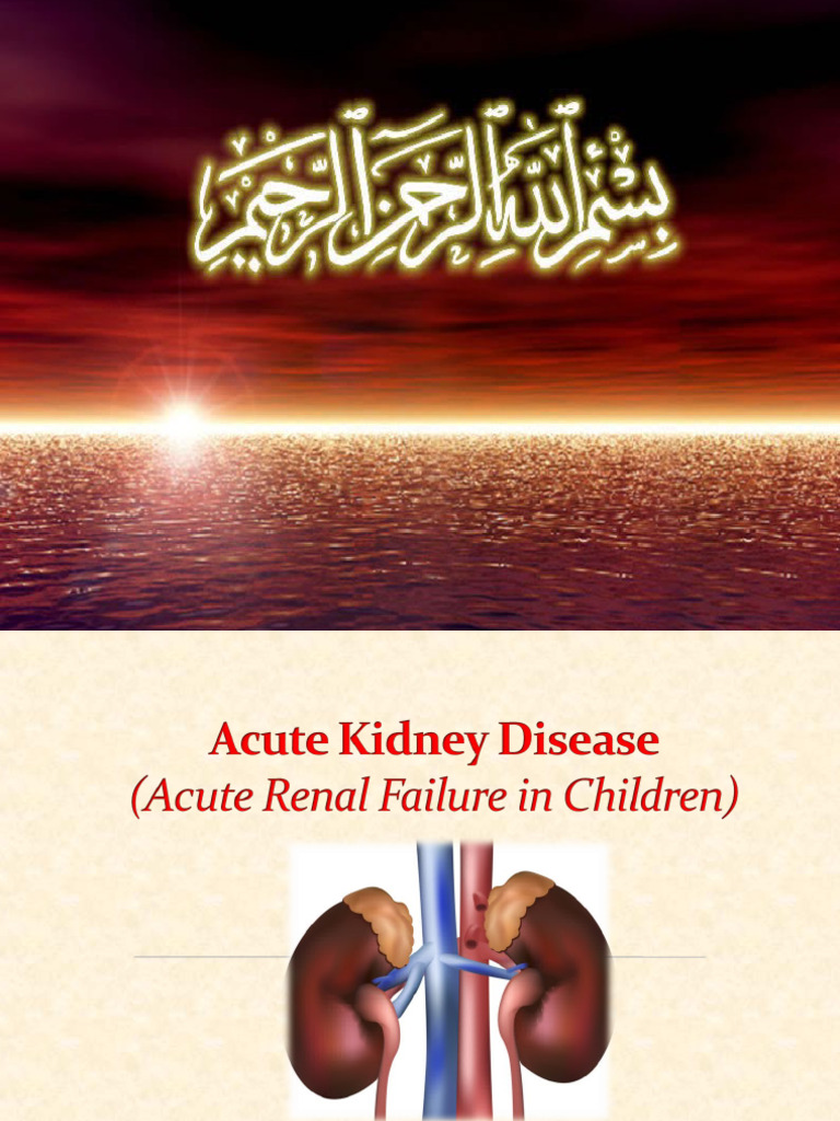 ARF. Lec, QIMS - For Medical Students | PDF | Kidney | Medical Specialties