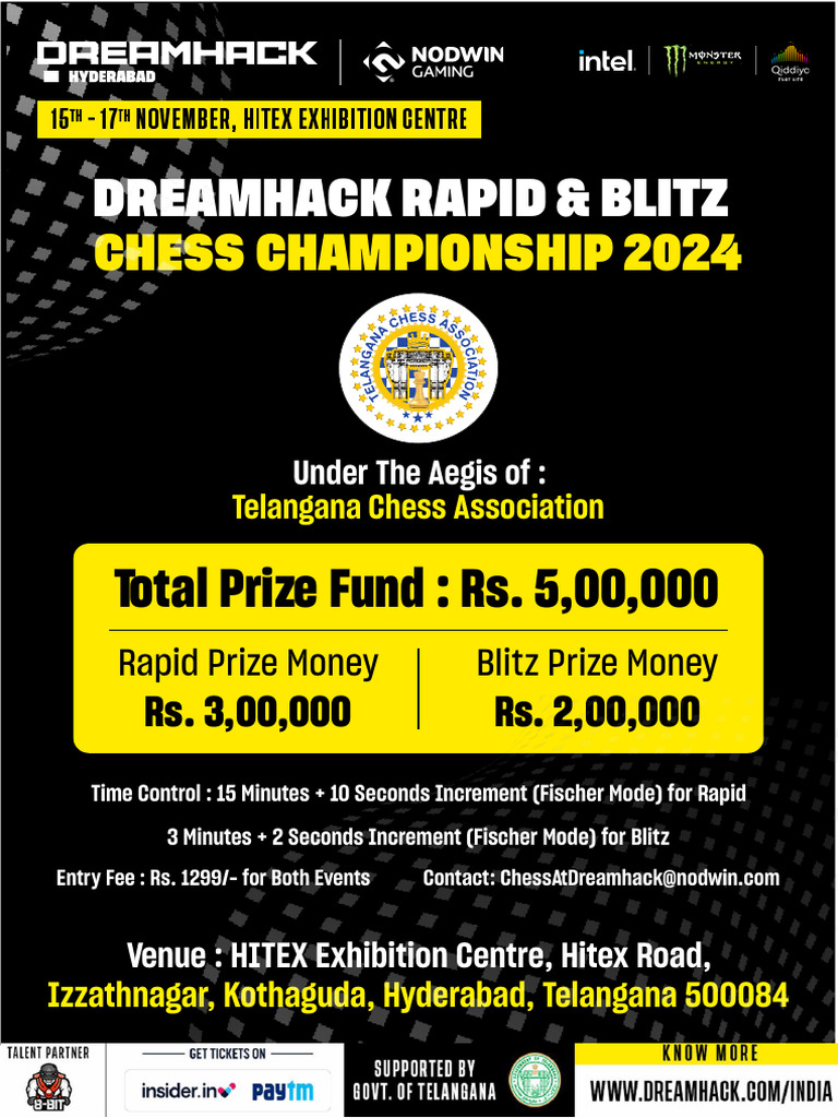 Dreamhack 2024 Rapid & Blitz | PDF | Abstract Strategy Games | Traditional Board Games