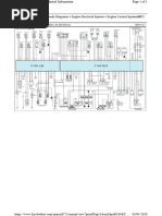 D4CB Engine Control Wiring Diagram | PDF | Throttle | Engines