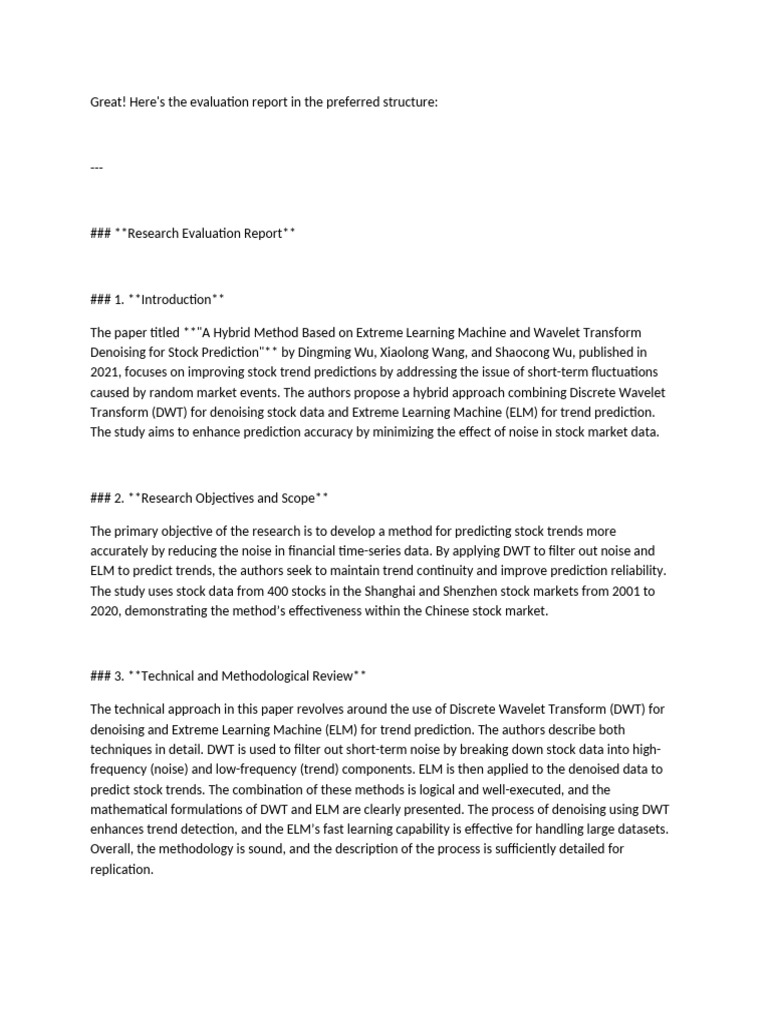 report(1) | PDF | Applied Mathematics