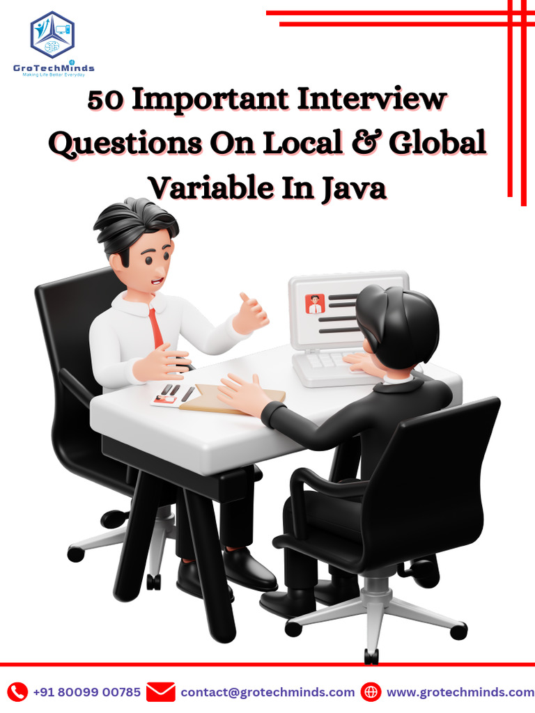 50 Interview Question On Local and Global Variable 1729858298 | PDF | Variable (Computer Science ...