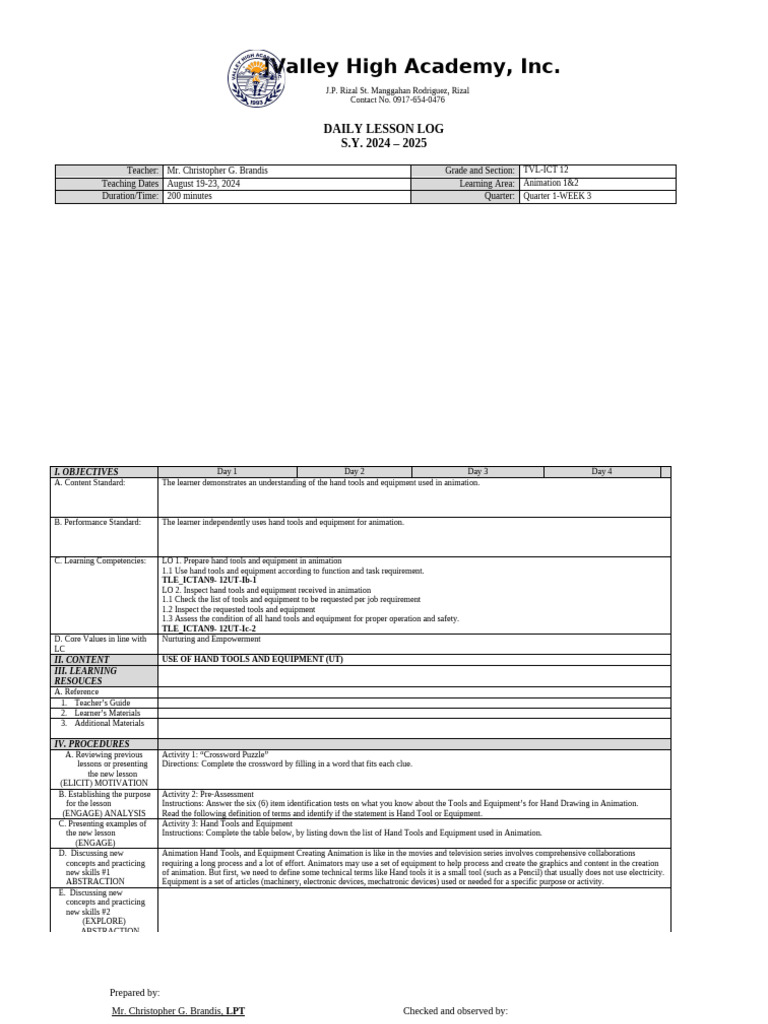 Q1-WEEK 3 | PDF | Learning | Human Communication