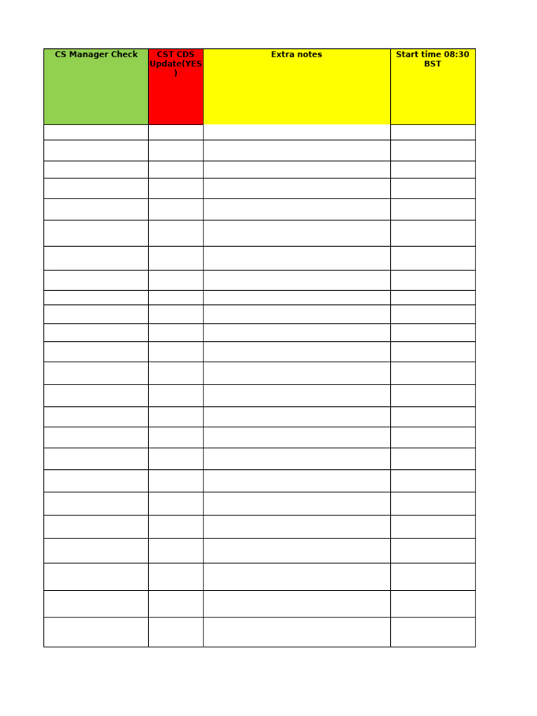Blank - 90% Campaign Sheet | PDF