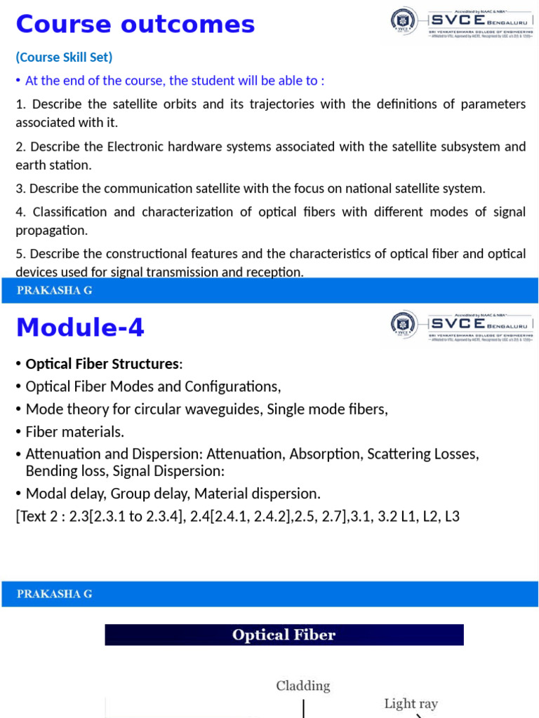 BEC515D - SatComm - Module4 | PDF | Apsis | Orbit