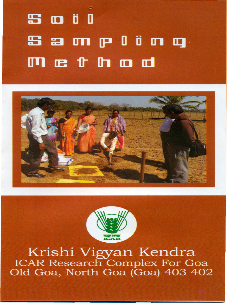 Soil Sampling Method Pdf