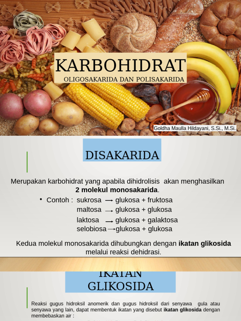 1. Karbohidrat - Oligosakarida Dan Polisakarida-converted | PDF