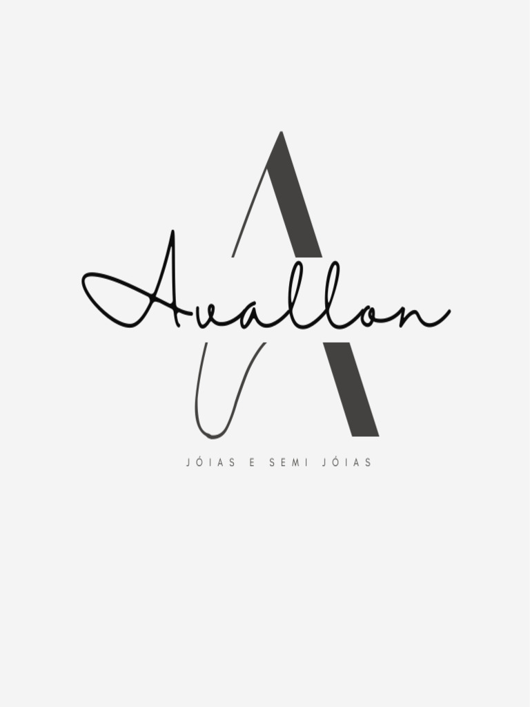 Black & White Minimalist Aesthetic Initials Font Logo | PDF