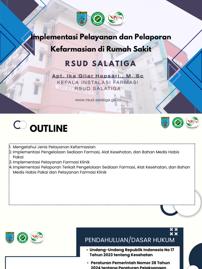 Implementasi Layanan Farmasi RSUD Salatiga | PDF