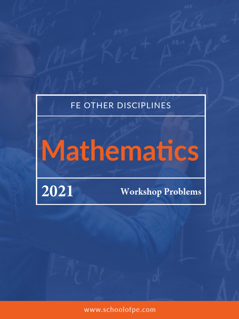 Engineering Mathematics Workshop Problems | PDF | Matrix (Mathematics ...