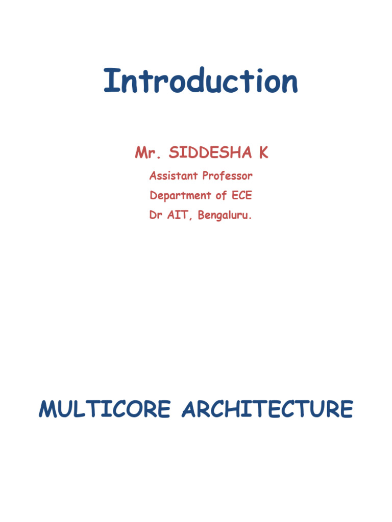 Multicore_Architecture | PDF | Thread (Computing) | Parallel Computing Multicore_Architecture | PDF | Thread (Computing) | Parallel Computing