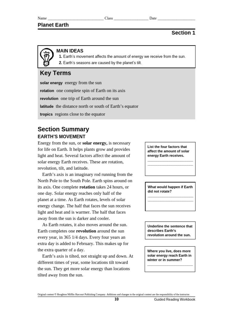 Earth's Movement and Seasons Explained | PDF | Earth | Equator
