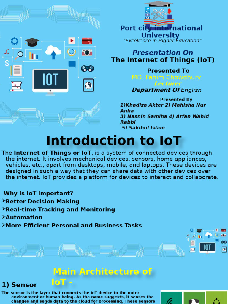 Understanding the Internet of Things (IoT) | PDF | Internet Of Things ...