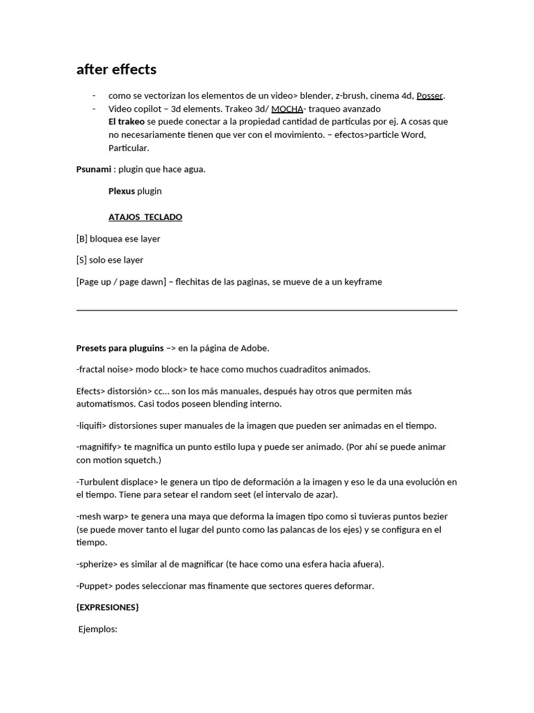 Guía Avanzada de After Effects | PDF | Códec | Compresión de datos