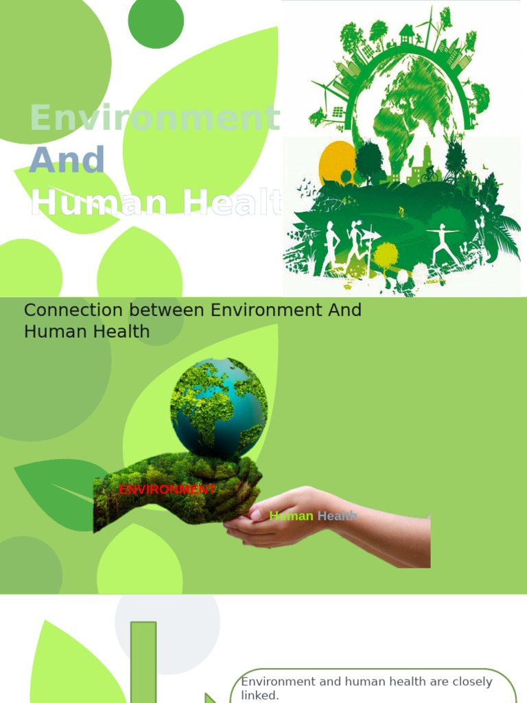 Environment and Human Health | PDF | Environmental Health | Pesticide