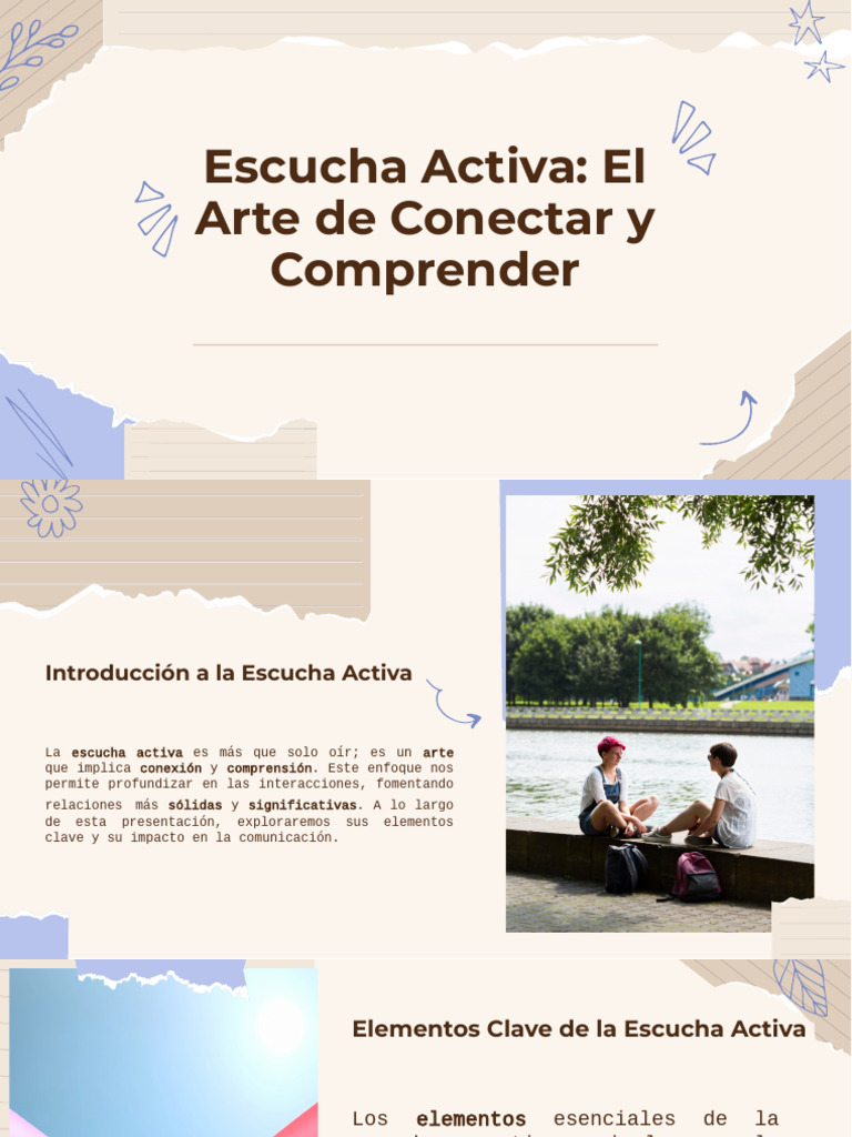 Escucha Activa El Arte de Conectar y Comprender | PDF