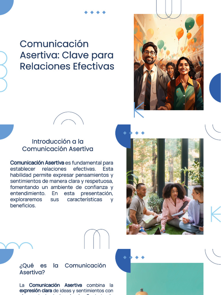 Comunicacion Asertiva Clave para Relaciones Efectiva | PDF