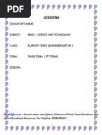 Primary 1 First Term Exam Questions | PDF | Plants