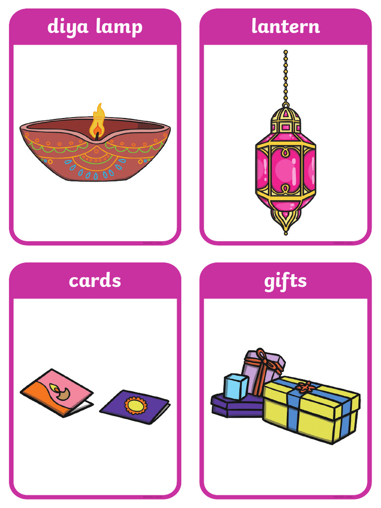 Diwali Matching Game | PDF