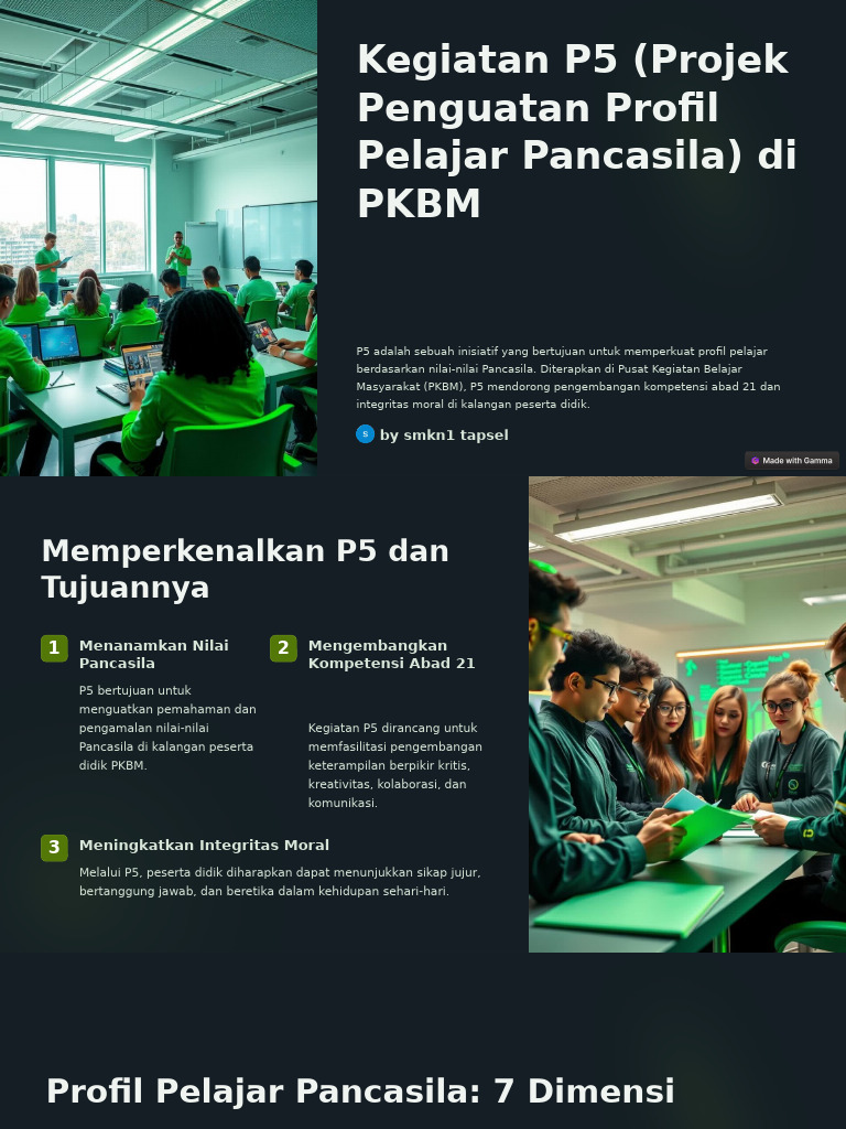 Implementasi P5 di PKBM untuk Pelajar Pancasila | PDF