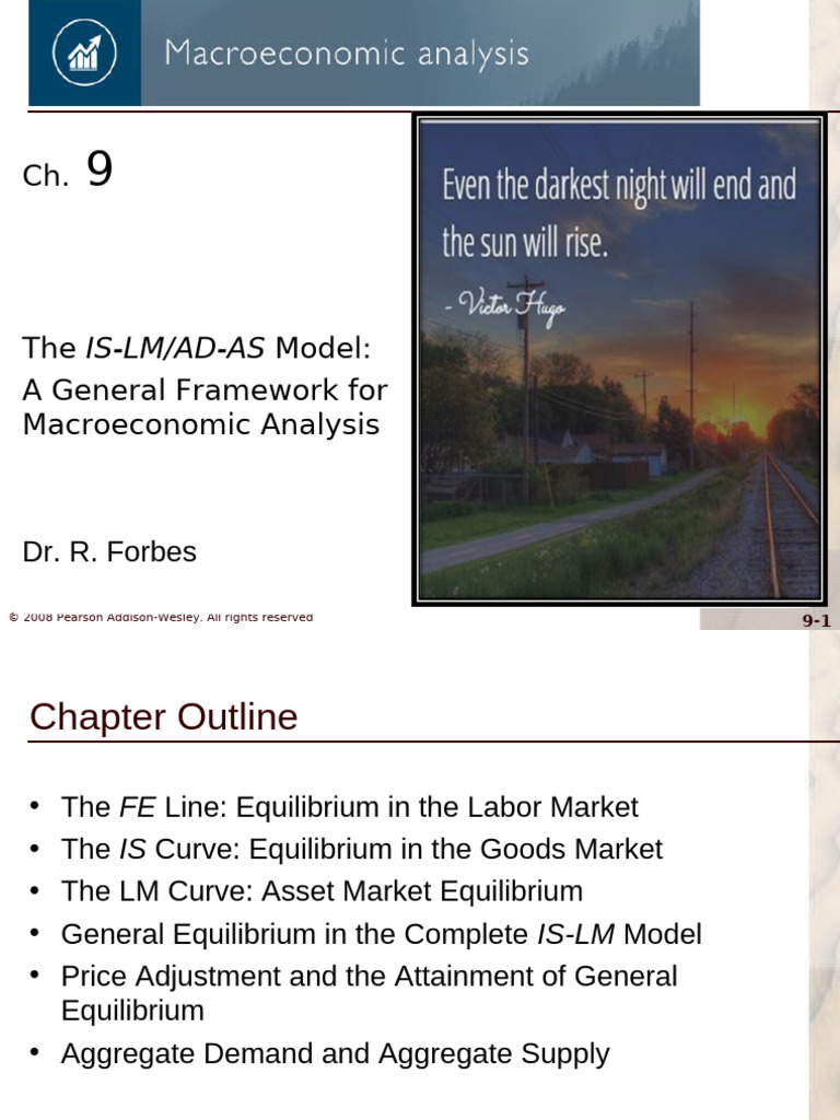 Econ 313 Ch09 Is and IM Curves Fall 24 | PDF | Economic Equilibrium ...
