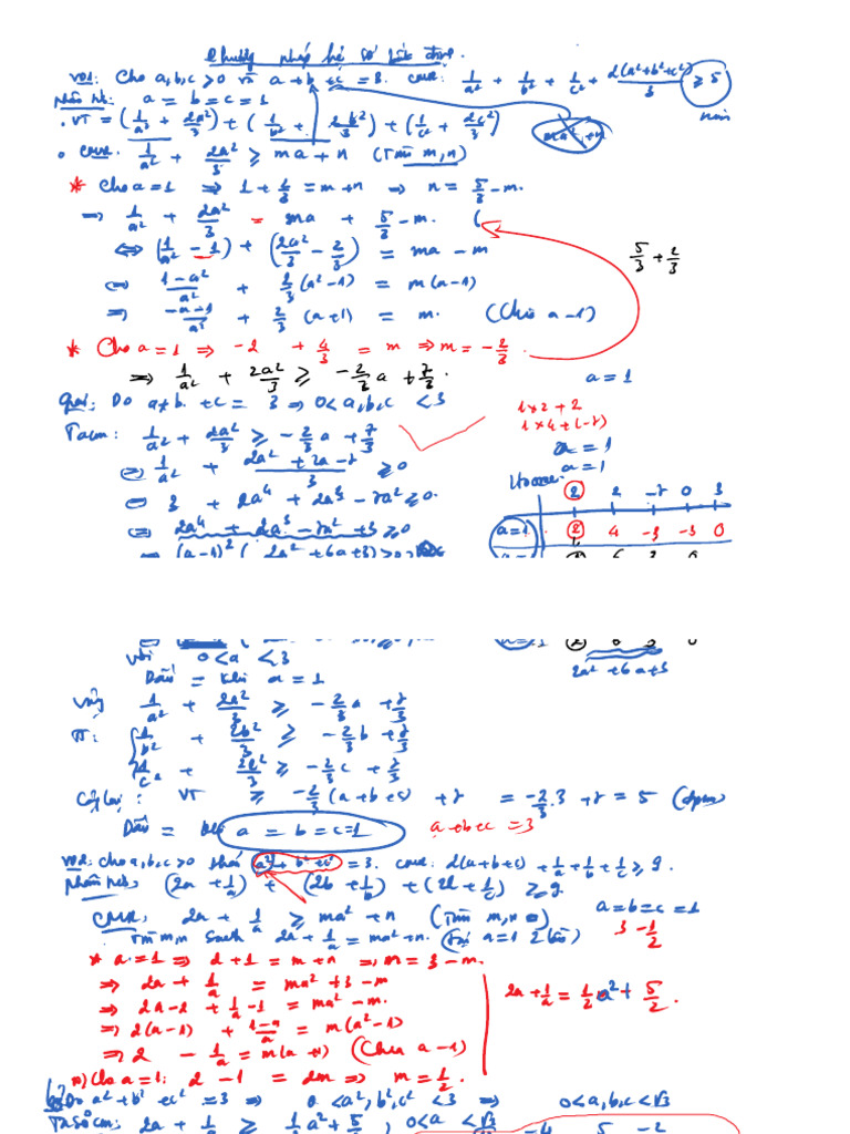 Bất Đẳng Thức Hsbd | PDF