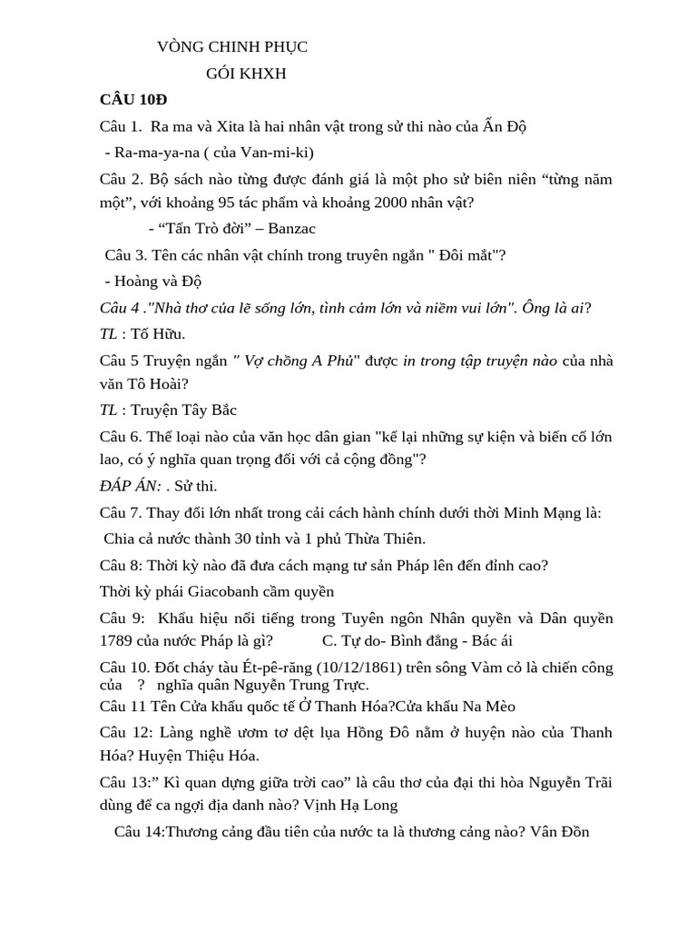 Vòng Chinh PH C | PDF