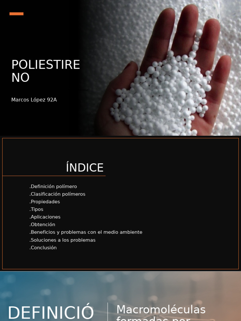 POLIESTIRENO | PDF | Polímeros | Poliestireno