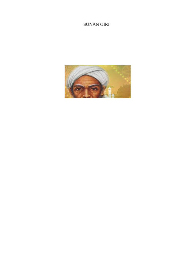 Sunan Giri | PDF