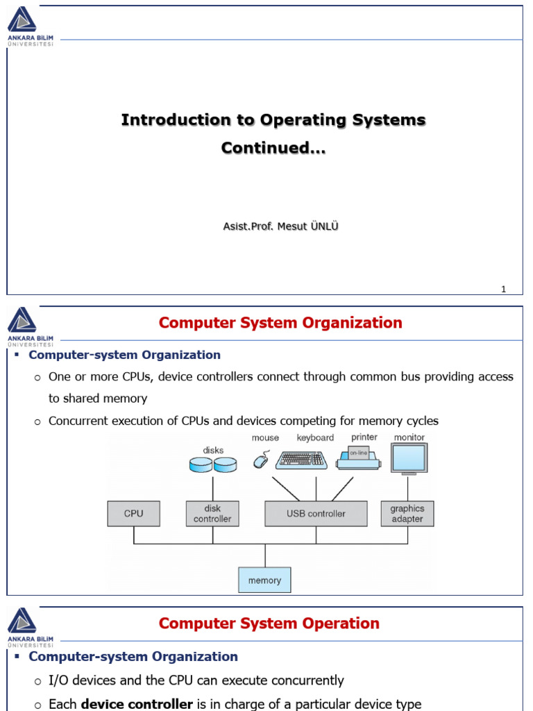 Introduction To Operating Systems Continued | PDF | Computer Data Storage | Byte