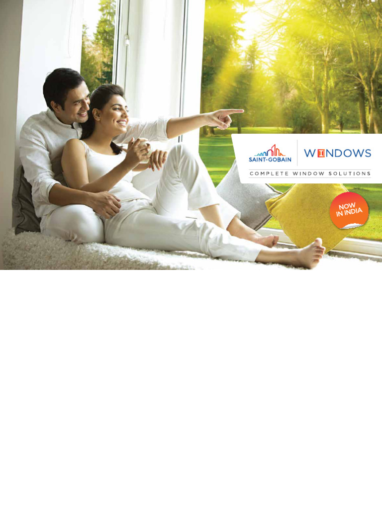 Saint Gobain - MCP - Upvc Windows Brochure | PDF | Window | Glasses