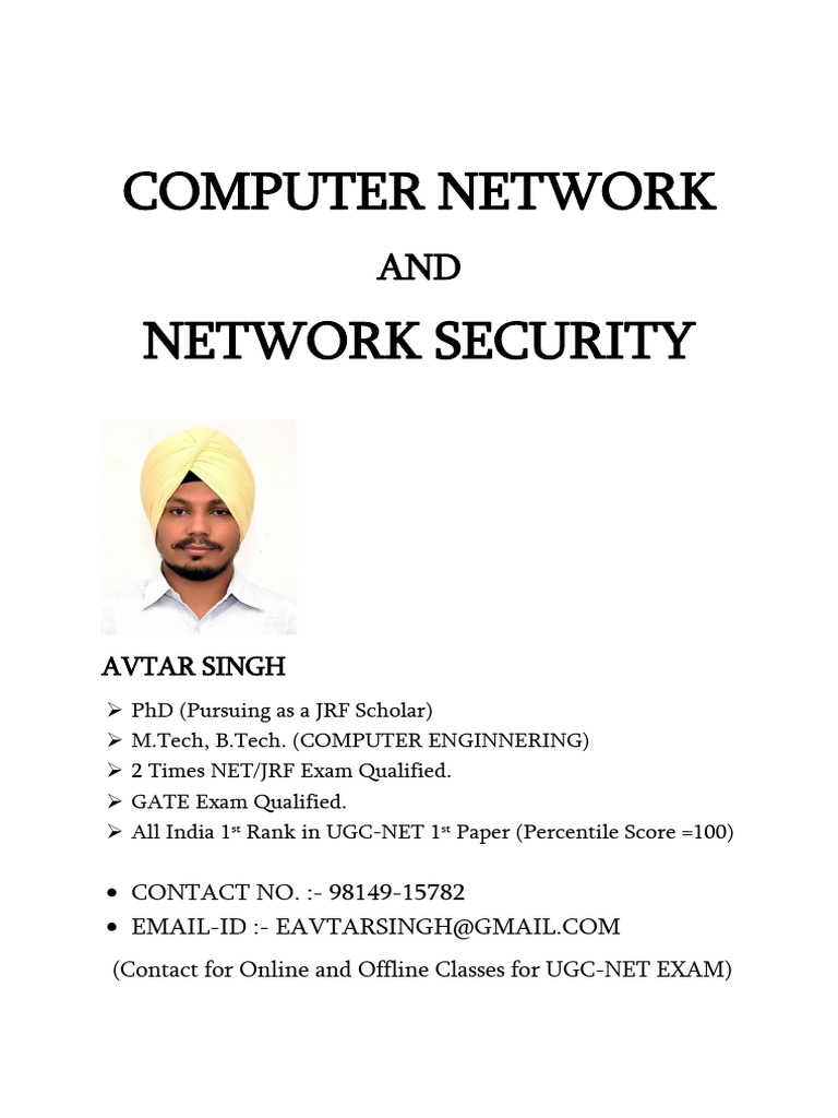 Computer Network and Network Security | PDF | Computers