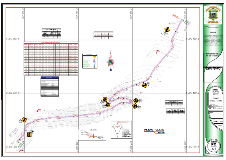 0.3 PLANO CLAVE-OYOLO-OYOLOPAMPA - DWG | PDF